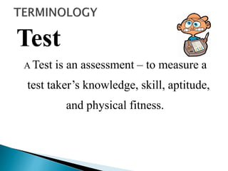 Factors in Test Administration | PPTX