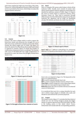 A Study on Honeypots and Deceiving Attacker using Modern Honeypot Network | PDF | Beekeeping ...