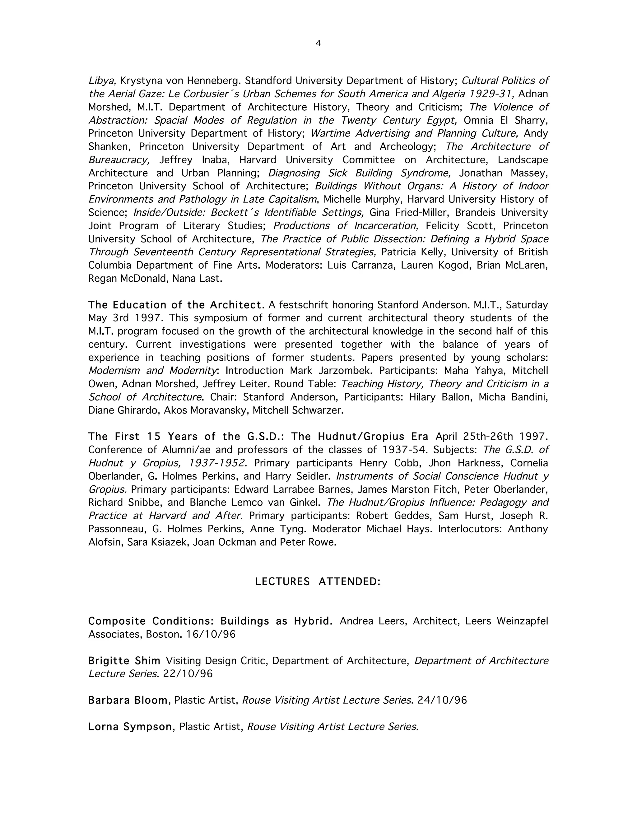 VISITING ASSOCIATE REPORT | PDF