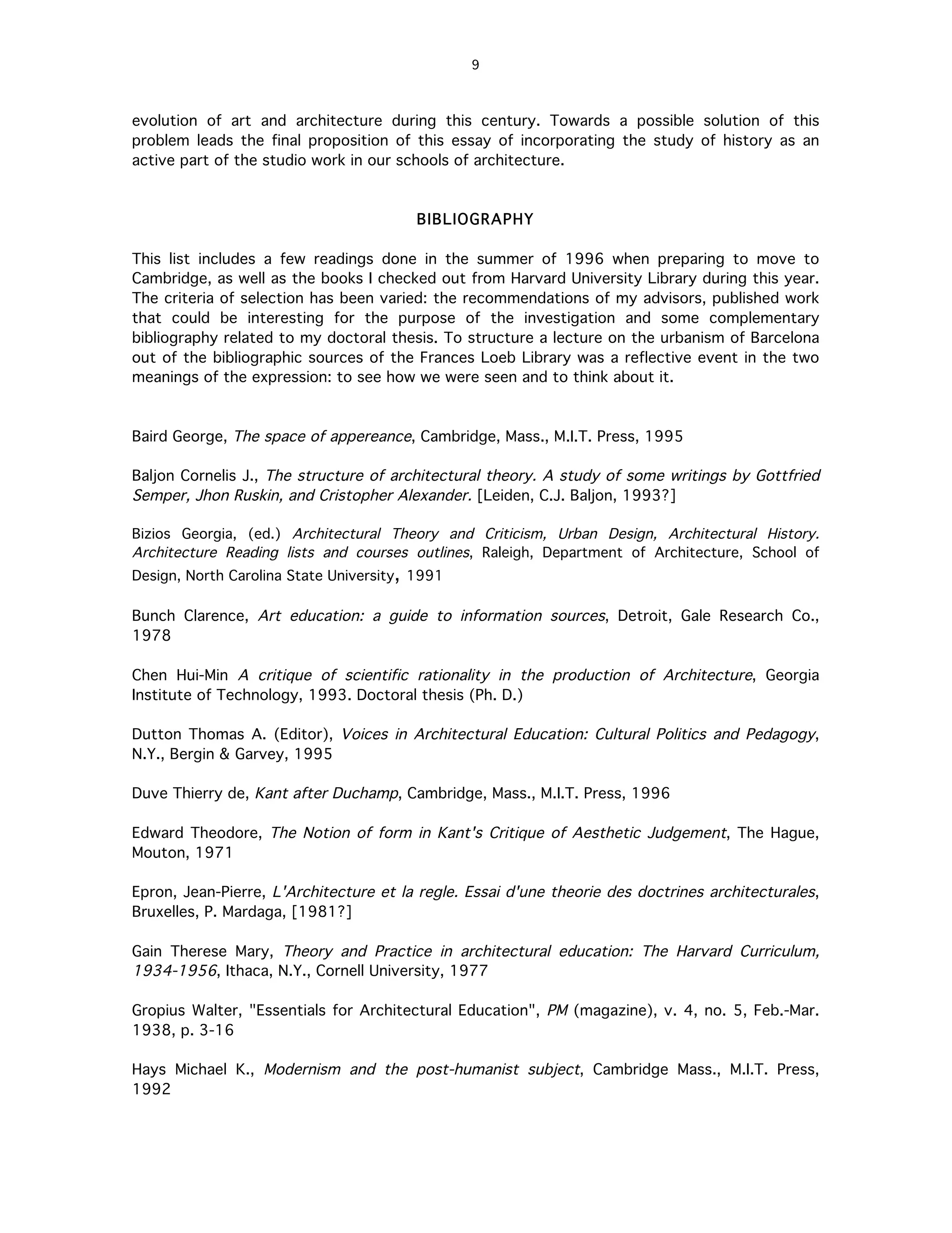 VISITING ASSOCIATE REPORT | PDF