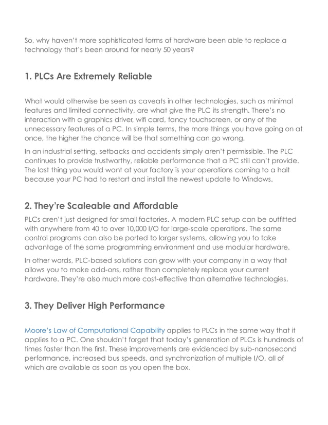 The Future of PLC Programming by WonderLogix | PDF