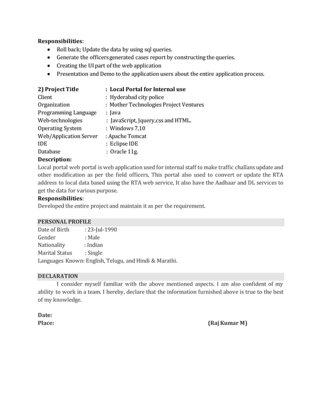 My Resume 02-Feb-2017 | PDF