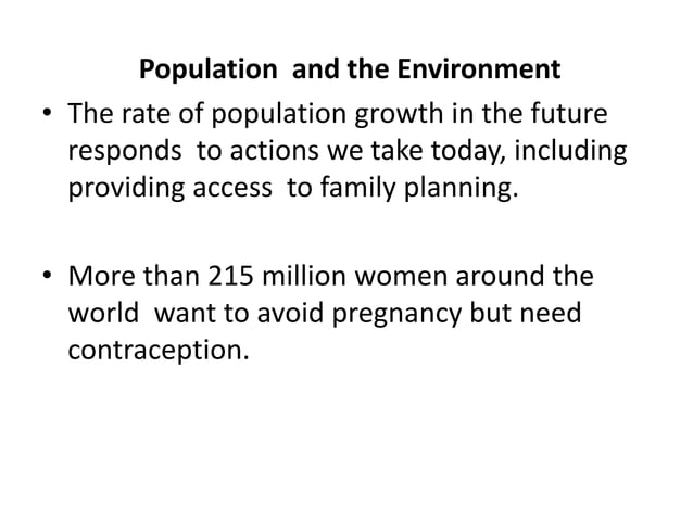 ENVIRONMENT AND DEVELOPMENT | PPT