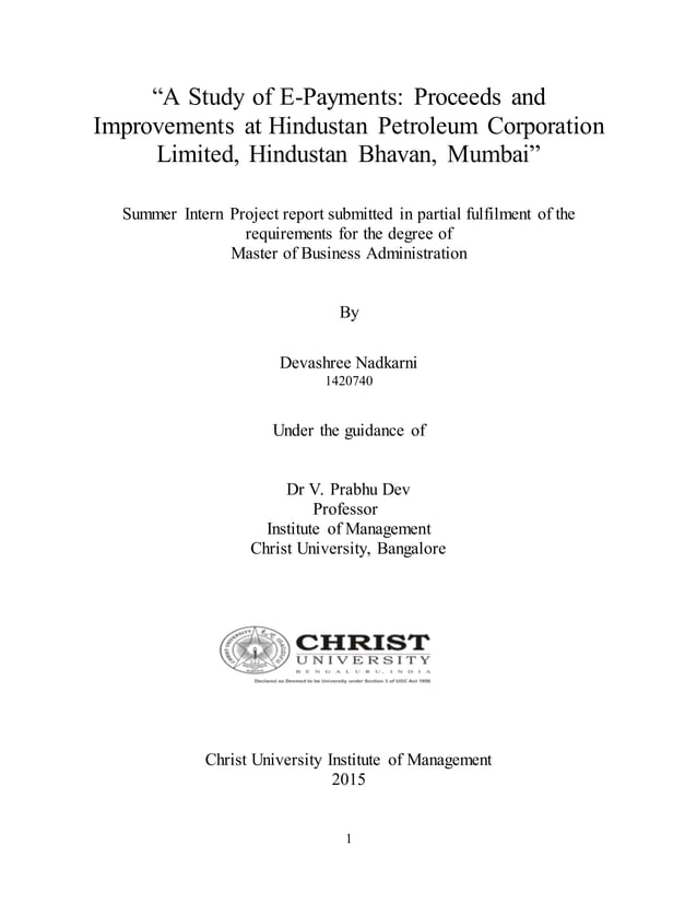 Final SIP Report | PDF