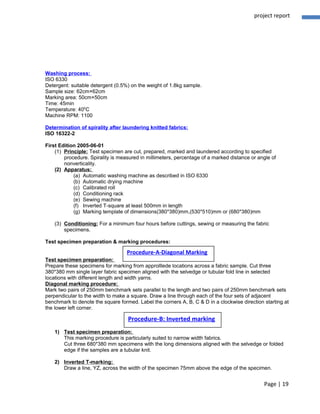 Spirality & Shrinkage | DOC