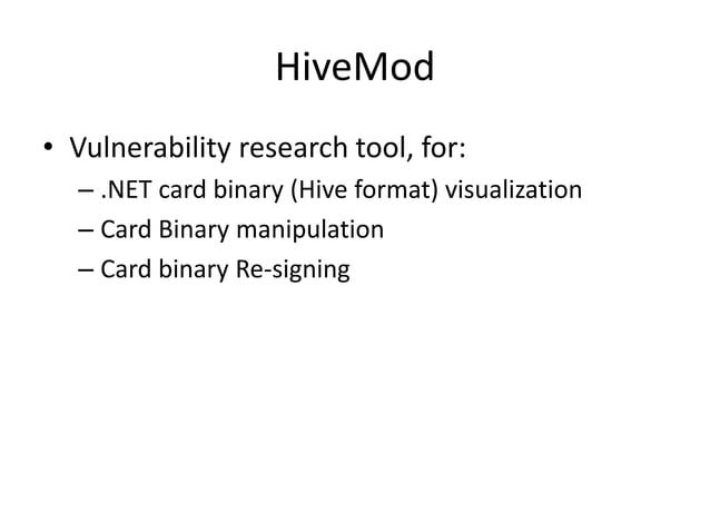 Inside .NET Smart Card Operating System | PPT