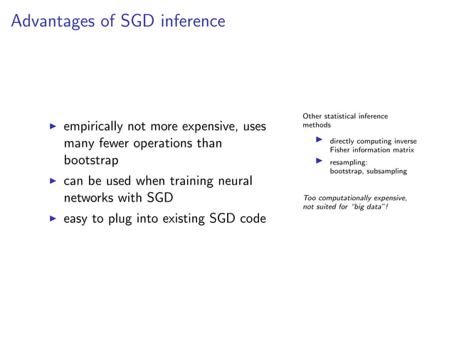 Statistical Inference Using Stochastic Gradient Descent | PPT Statistical Inference Using Stochastic Gradient Descent | PPT