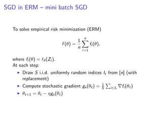 Statistical Inference Using Stochastic Gradient Descent | PPT