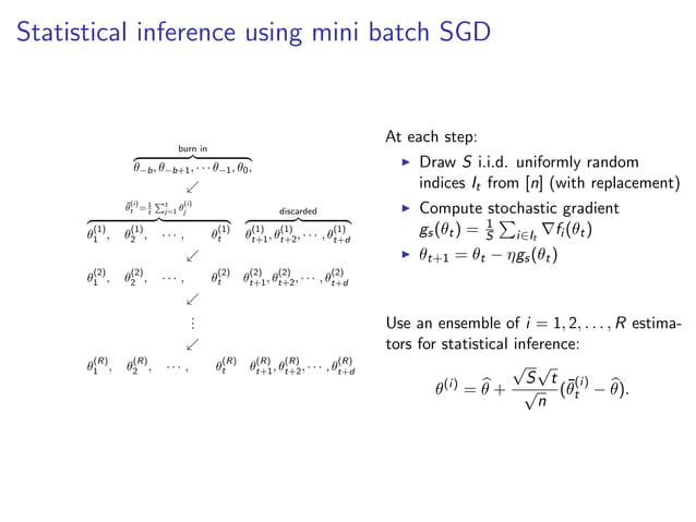 Statistical Inference Using Stochastic Gradient Descent | PPT Statistical Inference Using Stochastic Gradient Descent | PPT