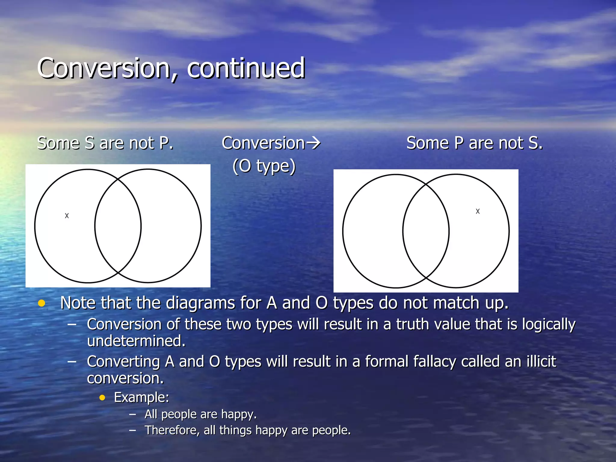 4.4 Conversion Obversion And Contraposition | PPT