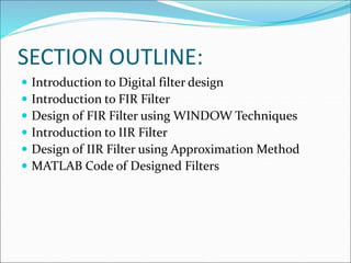 Design of Filters PPT | PPTX