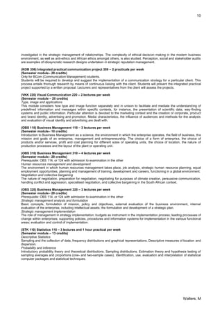 B-Comm Certificate with Transcripts_University of Pretoria | PDF