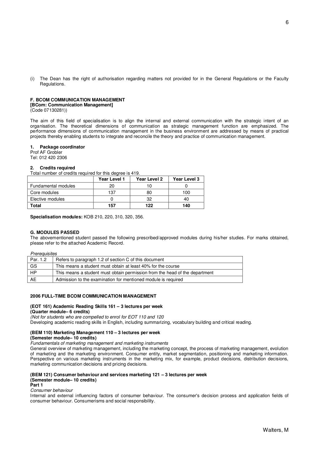 B-Comm Certificate with Transcripts_University of Pretoria