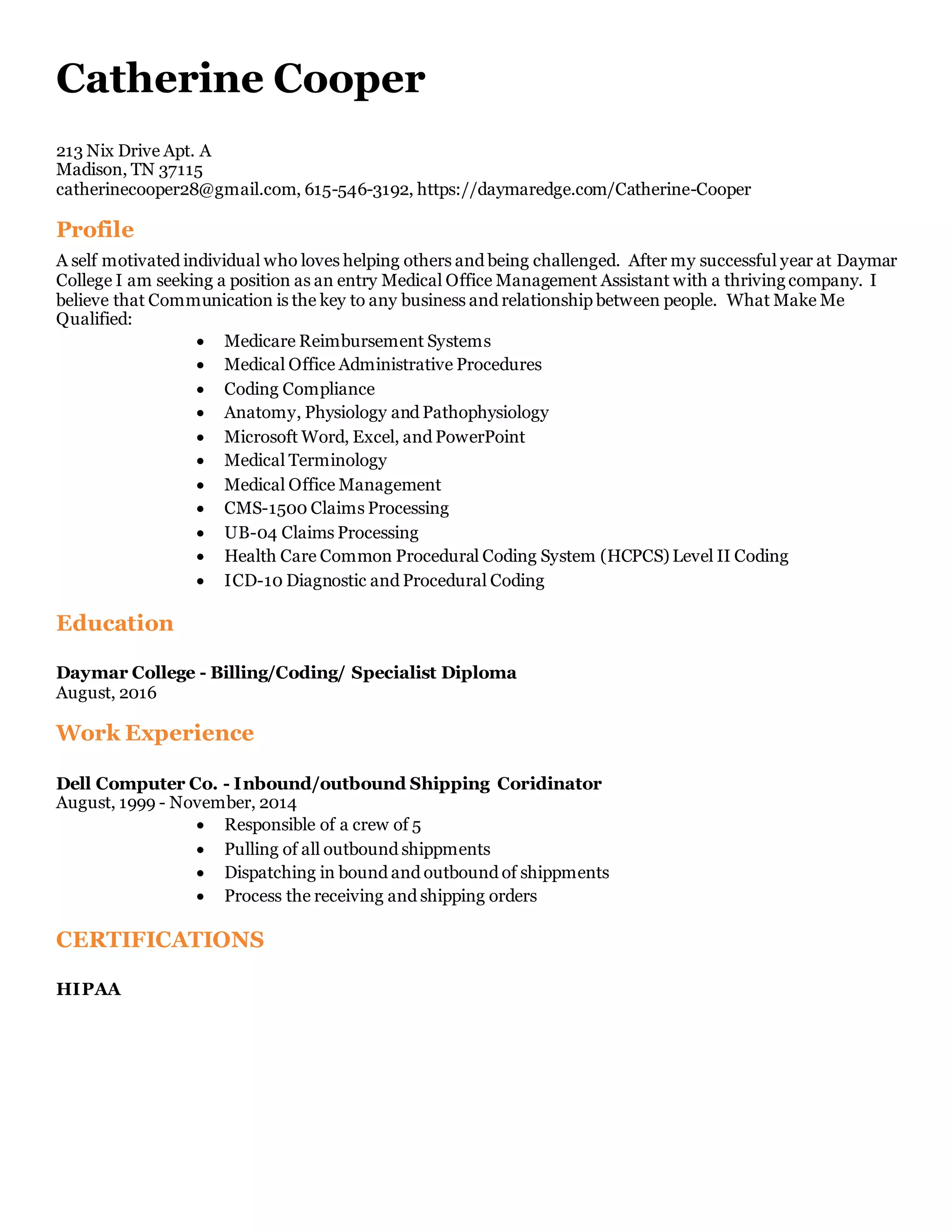 Resume_3 | PDF