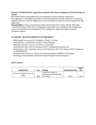 Rajat Srivastava | PDF