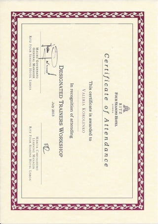 Designated Trainer | PDF