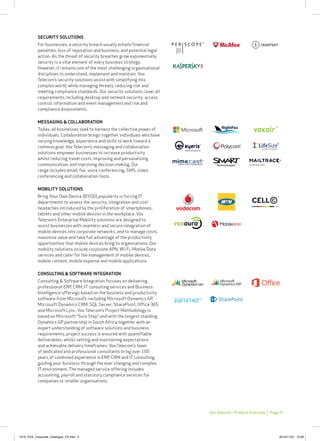 Corporate Catalogue Dec 2014 | PDF | Telecommunications Industry ...