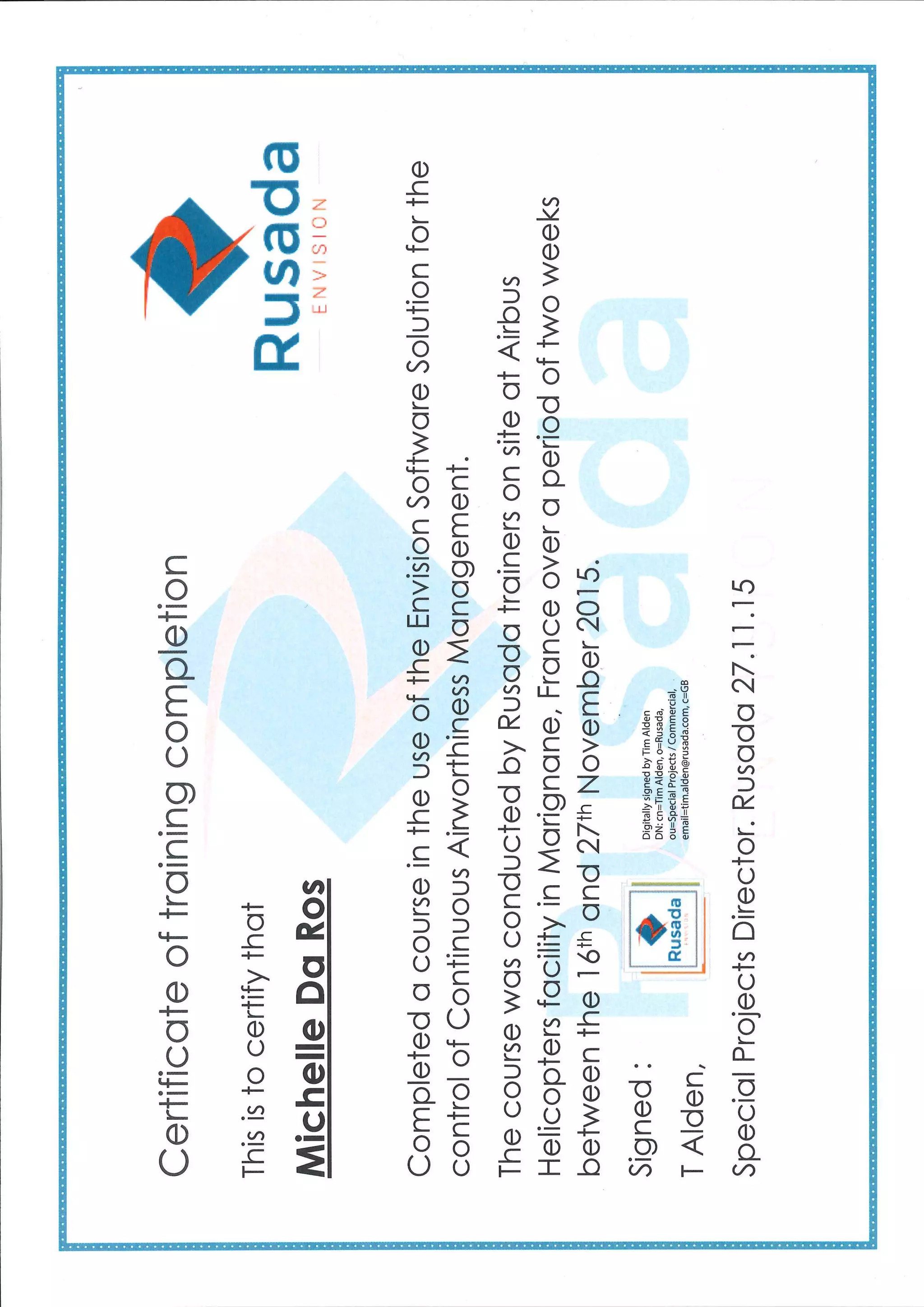 RUSADA Training certificate | PDF