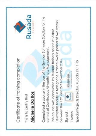 RUSADA Training certificate | PDF