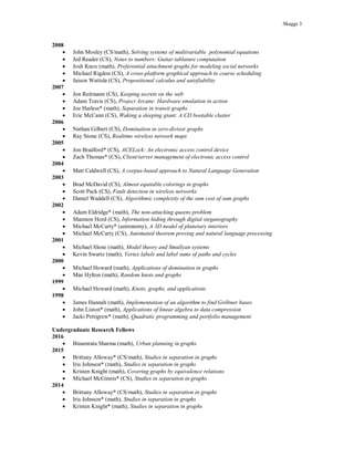 SkaggsAcademicCV2016 | PDF