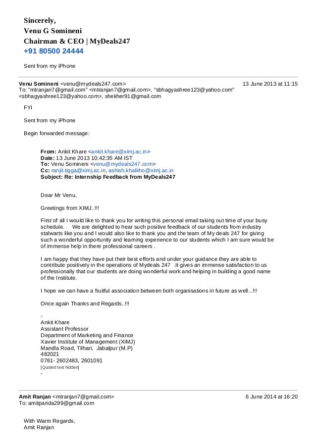 Gmail Internship Feedback From MyDeals247 gmail-internship-feedback-from-mydeals247