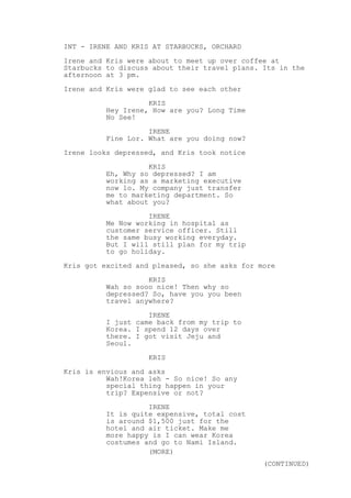 Script Friends (1) | PDF