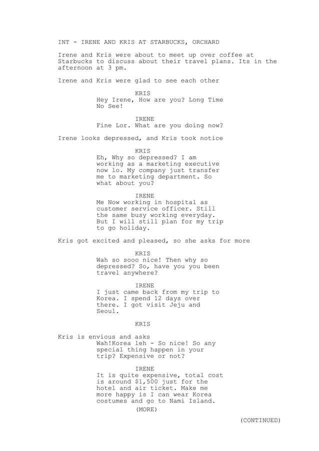 Script Friends (1) | PDF