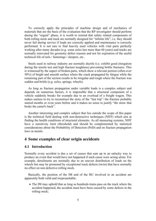 102 2nd Railway Technology (2014) Investigations in the Urgent Phase | PDF