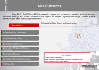 Builders advanced engineering construction in Qatar InterTech | PPT