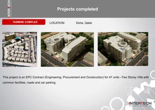 Builders advanced engineering construction in Qatar InterTech | PPT