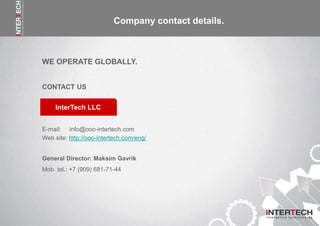 Builders advanced engineering construction in Qatar InterTech | PPT