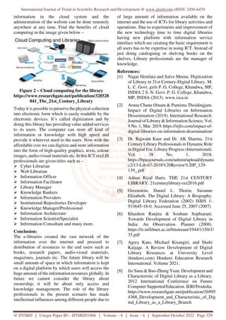 Evolution and Development of E Library An Historical Study | PDF ...