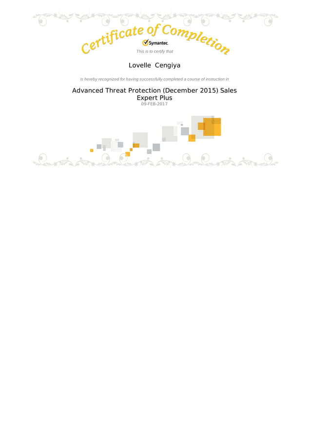 Certificate | PDF