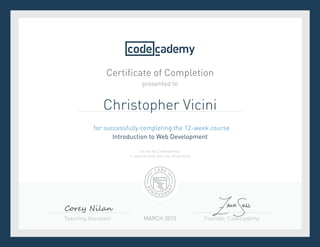 Codecademy_Certification | PPT