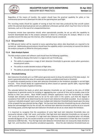 HFDM Best Practices Document_V1.1 | PDF