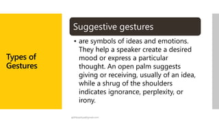 IPM NDTHRD - GESTURES, FACIAL EXPRESSIONS AND EYE CONTACT (1) | PDF