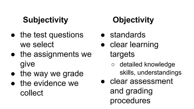 ECIS Standards-Based Assessment Pre-Conference | PPT