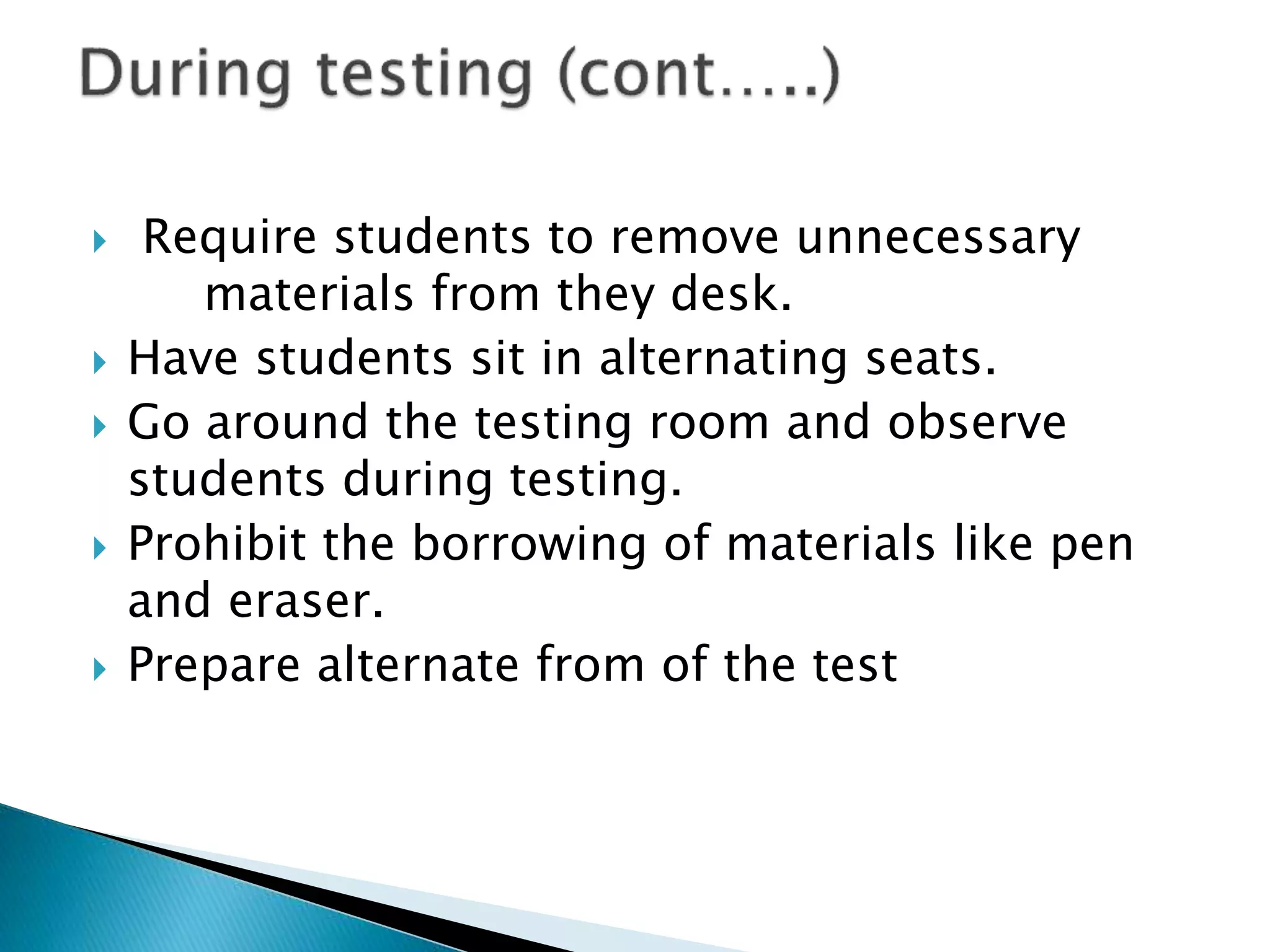 Factors in Test Administeration | PPTX | Resume Writing and Advice ...