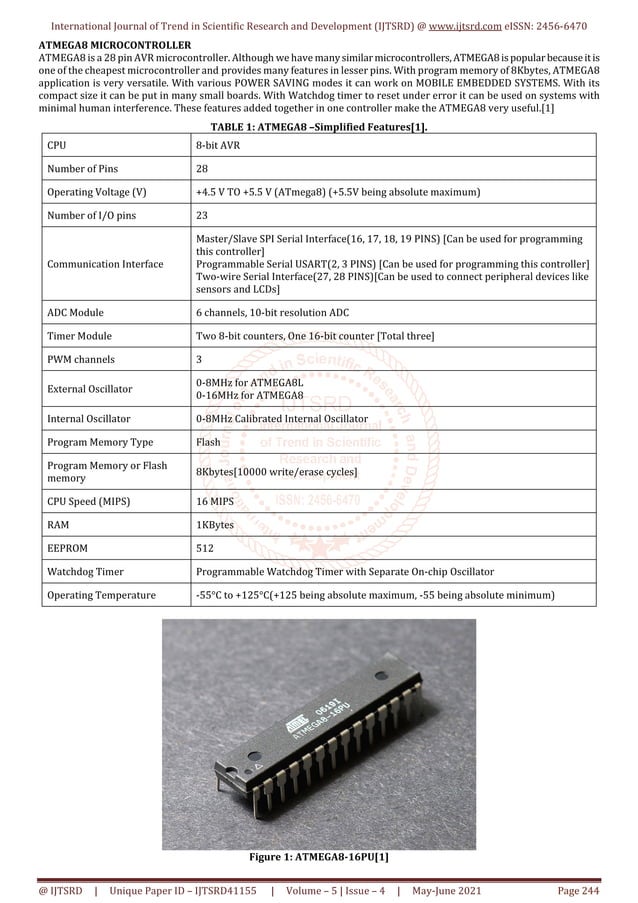Low Cost Temperature and Humidity Estimator with Atmega8 Microcontroller | PDF
