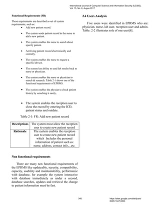 An Intelligent Electronic Patient Record Management System (IEPRMS) | PDF