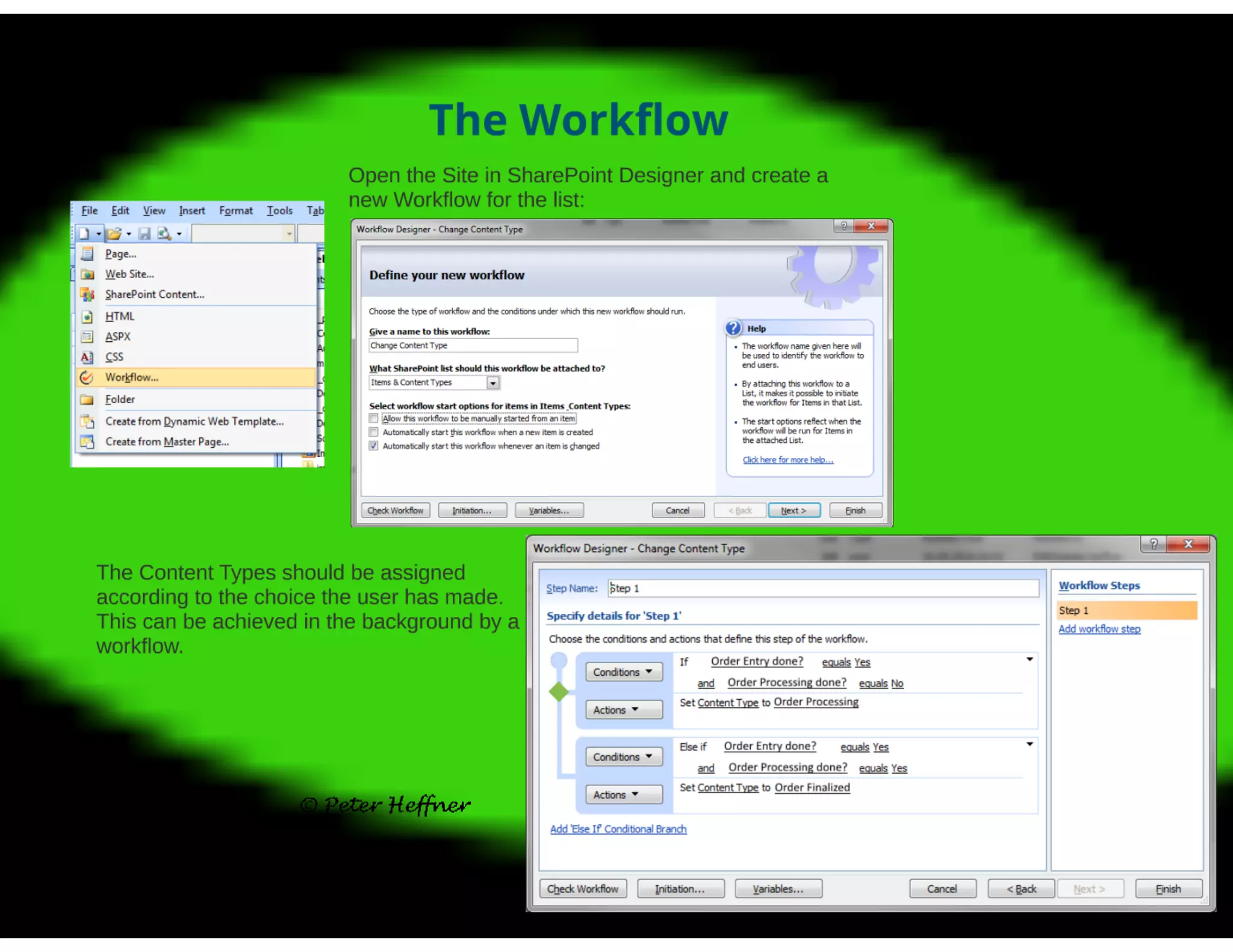 SharePoint Lesson #44: Change Content Type by Workflow | PDF