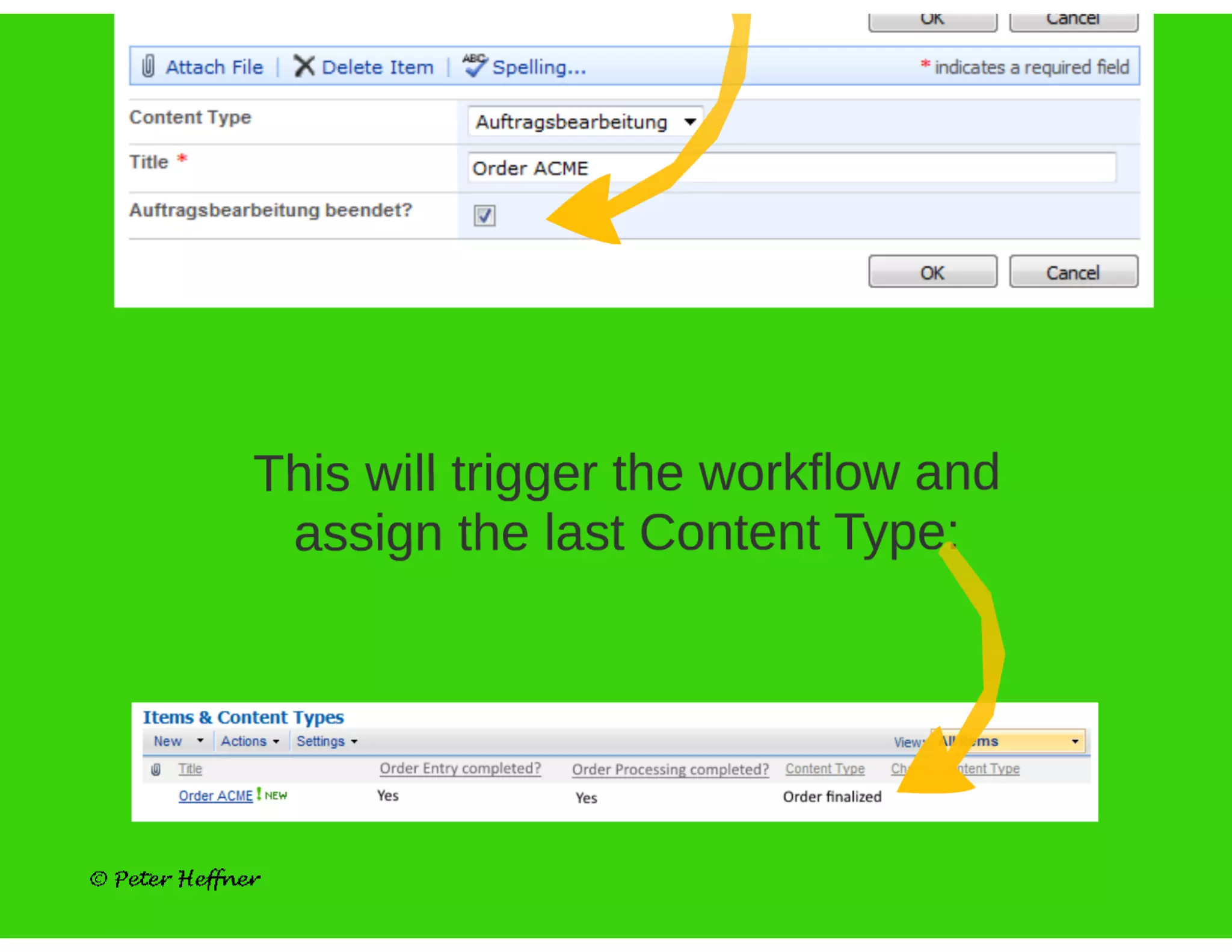SharePoint Lesson #44: Change Content Type by Workflow | PDF