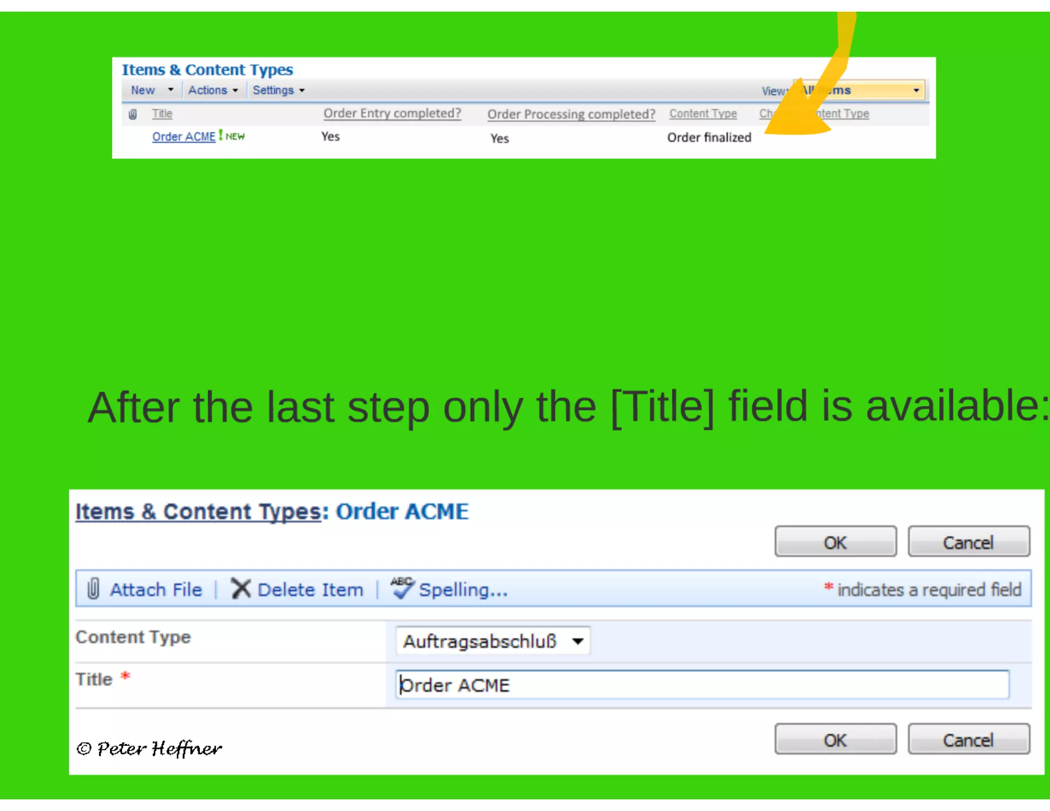 SharePoint Lesson #44: Change Content Type by Workflow | PDF
