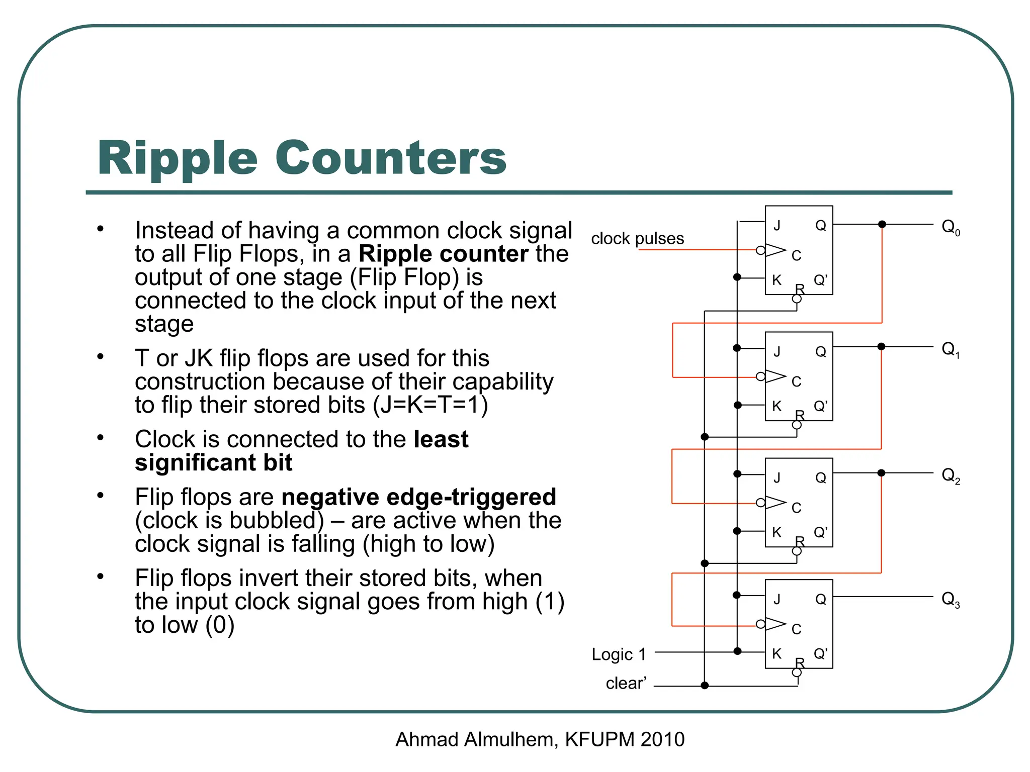 COE202 Digital Logic Design Lecture : Sequential Circuits (Part 3) | PPT