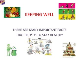 Staying Healthy Final | PPT | Healthy Cooking and Eating | Food & Drink