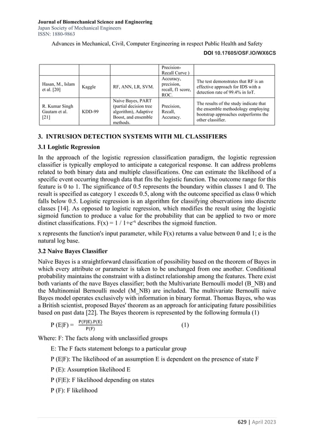 Performance Evaluation Of Machine Learning Algorithms For Intrusion Detection System Pdf