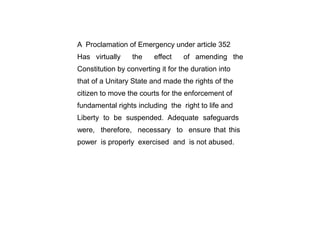 44th Constitution Amendment | ODP