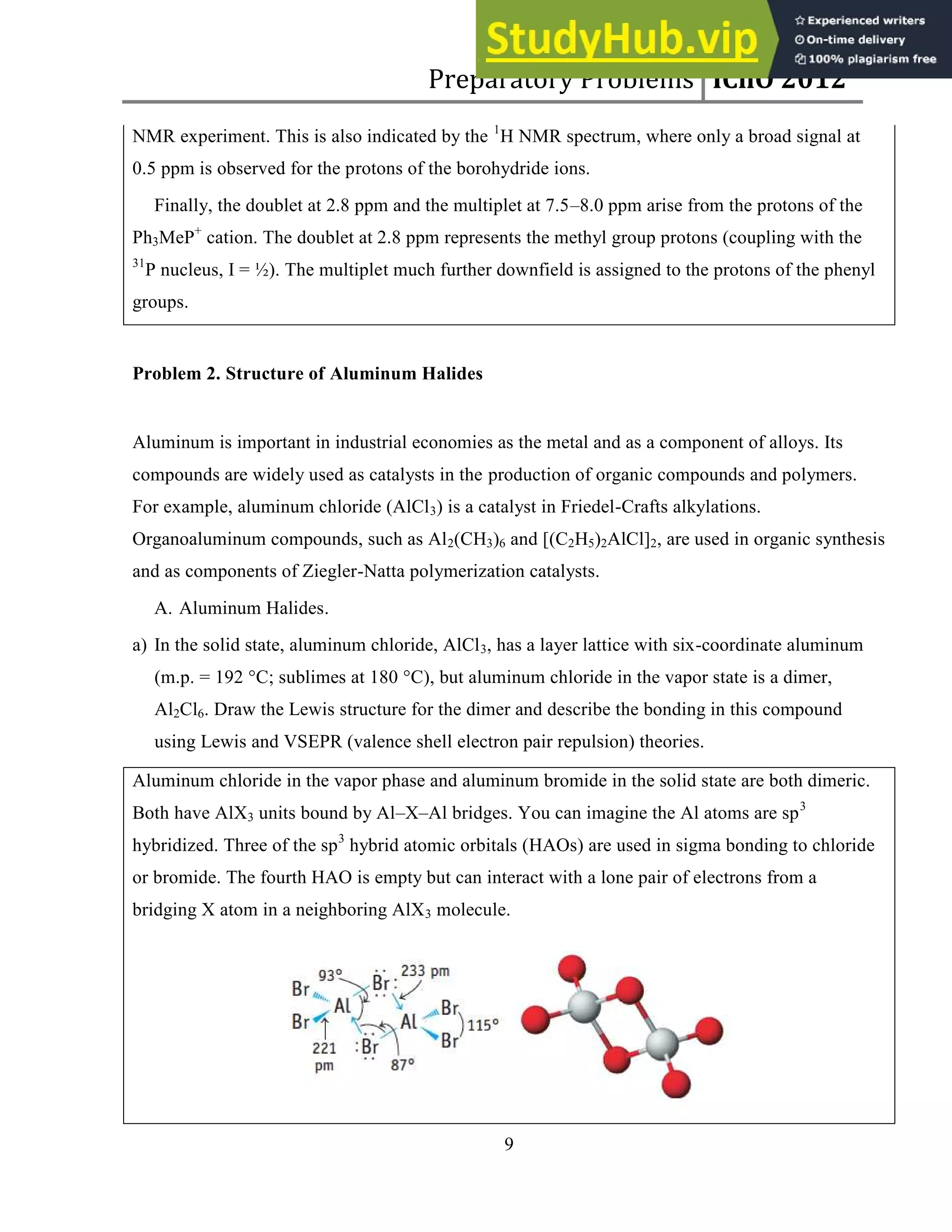 44Th International Chemistry Olympiad Preparatory Problems | PDF