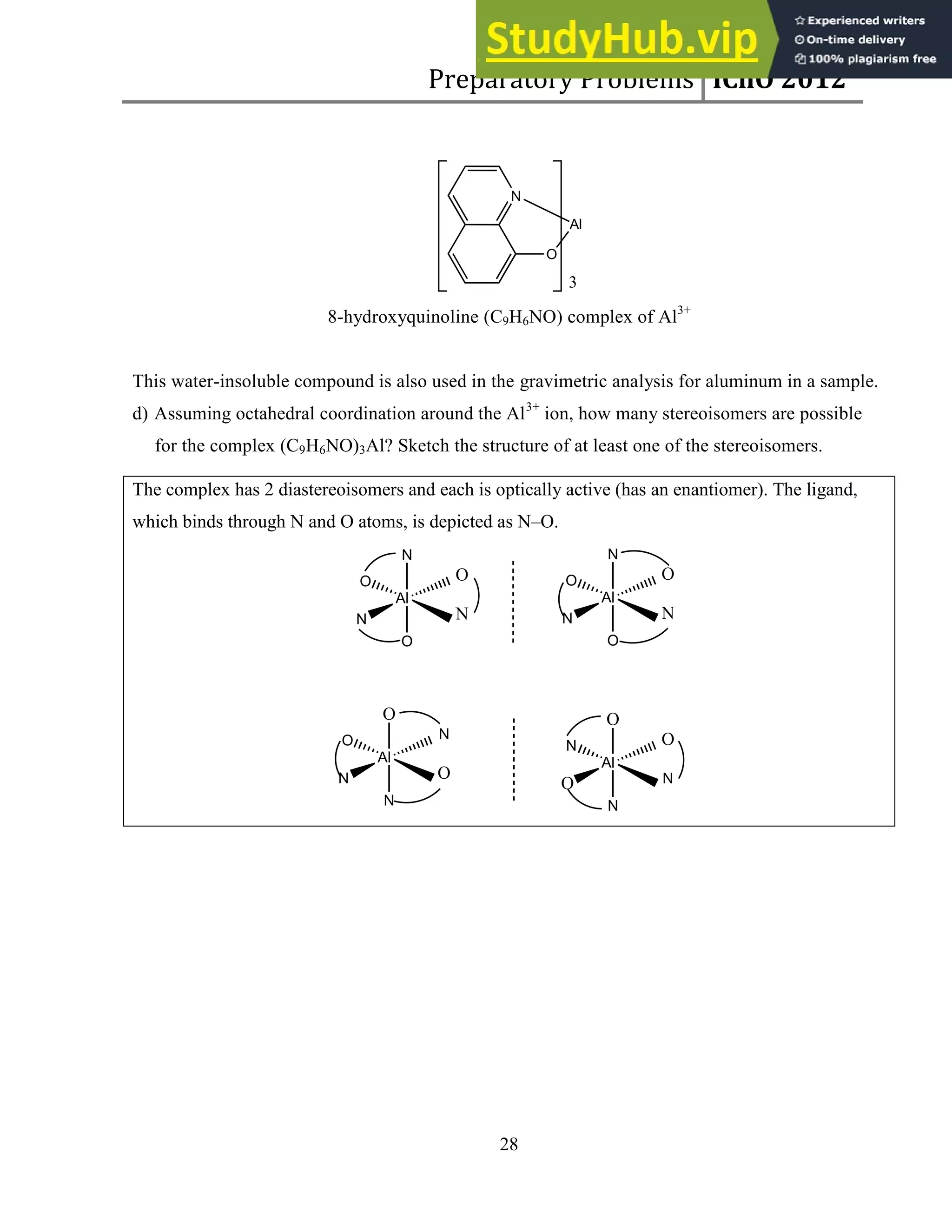 44Th International Chemistry Olympiad Preparatory Problems | PDF