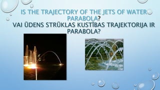Vizualizacija " www- wonderful water work" | PPT